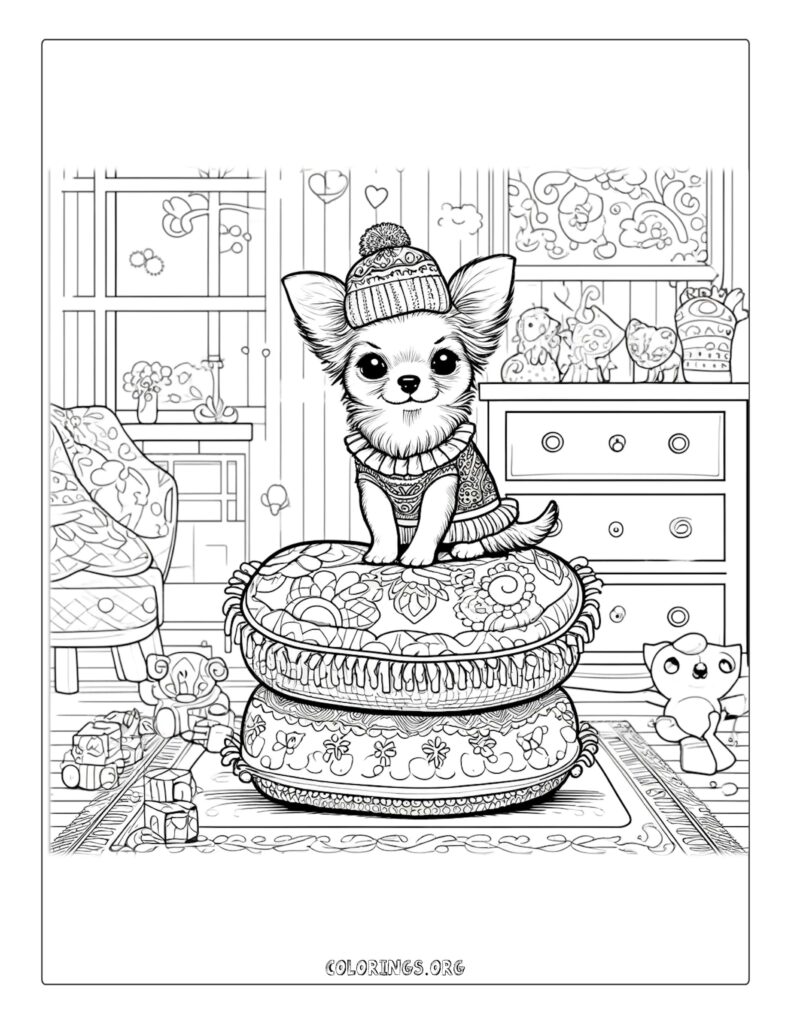 Unleash Your Creativity with Delightful Dog Coloring Pages - Coloring Pages