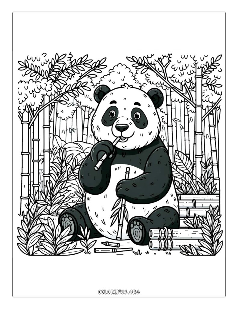 Panda Coloring Pages - Free PDF Printables 2026